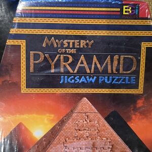 Games | Mystery Of The Pyramid Jigsaw Puzzle 3d Puzzle Vintage | Poshmark
